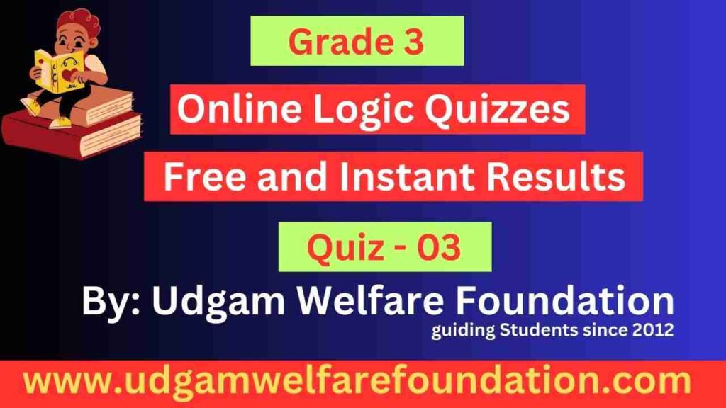 Picture Sequence Logic Quiz for Grade 3 | Fun Printable Worksheets - Udgam Welfare Foundation
